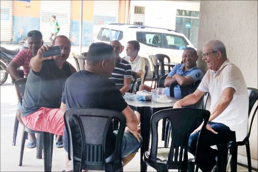 Ademar Pinto e Ezequias na mesma mesa | aGazeta Bahia