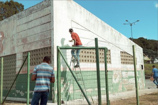 Prefeitura de Eunápolis reforma Academia da Saúde no bairro Dinah ...