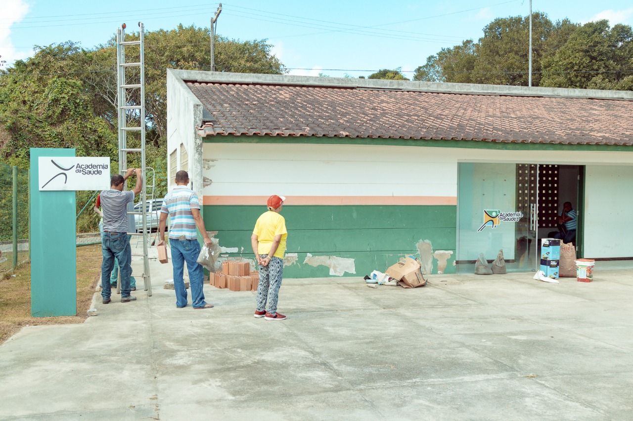 Prefeitura de Eunápolis reforma Academia da Saúde no bairro Dinah ...