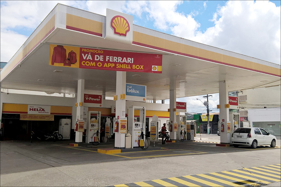 Postos Brasil I e II da bandeira Shell em Eunápolis são ao mais bonitos ...